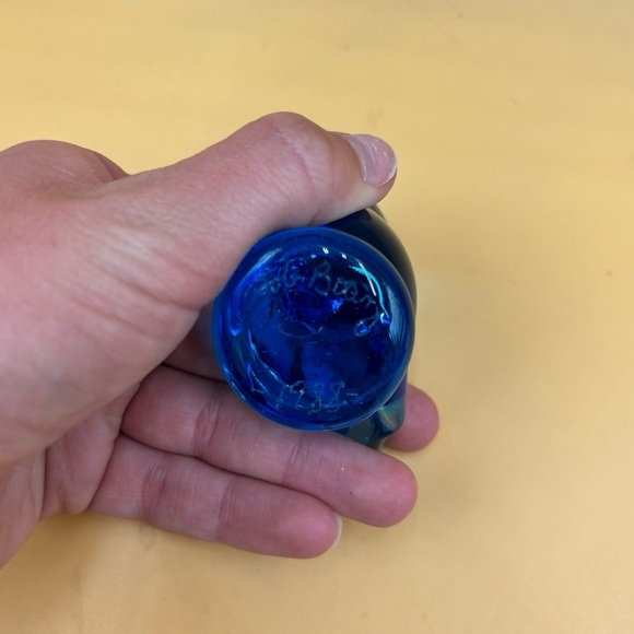 Vintage | Accents | Vintage Bluebird Of Happiness Art Glass By Ozark ...
